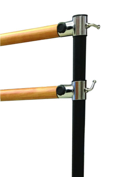 Barra de Ballet Doble, Portátil y Graduable de la Marca Amaya Sport para